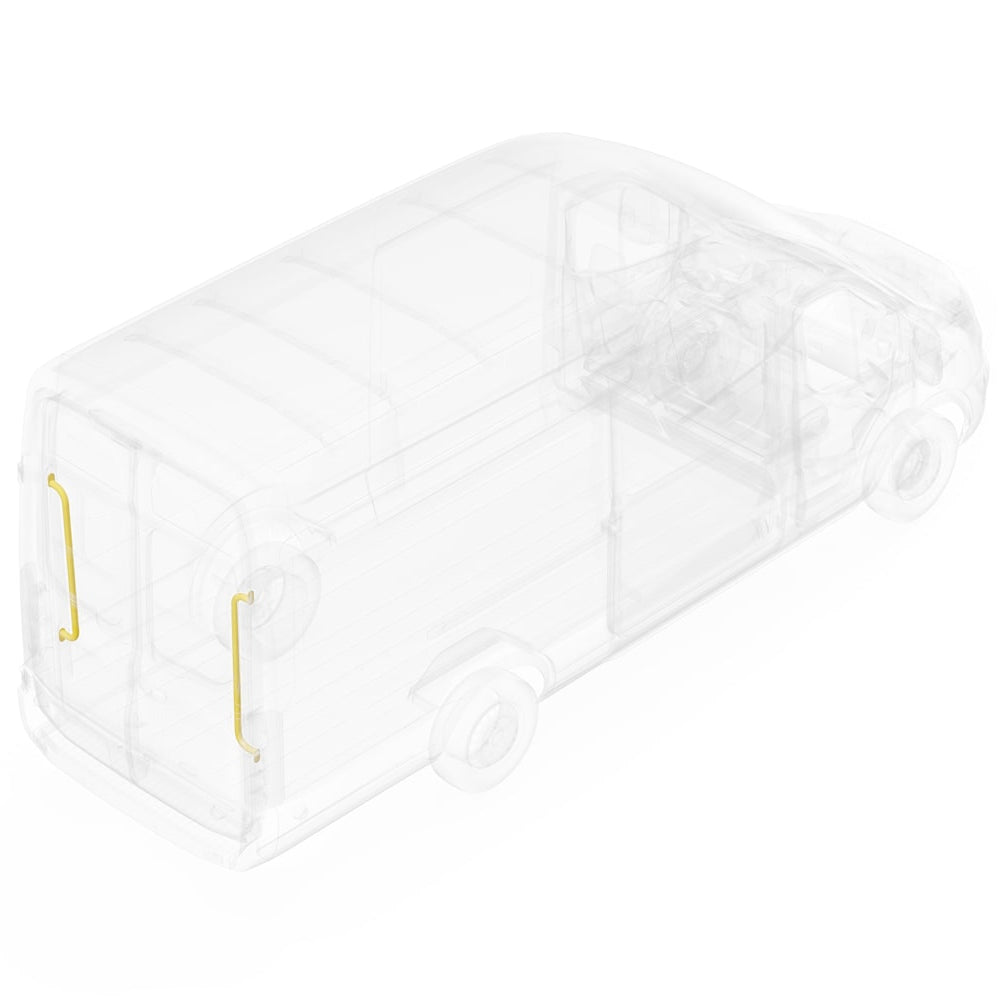 Ford Transit Rear Grab Handle Set – Reform Vehicle Solutions
